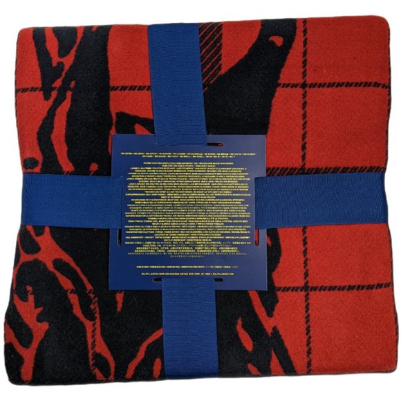 Polo Ralph Lauren | Bedding | Polo Ralph Lauren Cotton Logo Throw ...